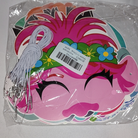 Unbranded | Party Supplies | Troll Themed Inspired Faceeye Masks Party ...